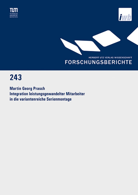 Martin Georg Prasch: Integration leistungsgewandelter Mitarbeiter in ...